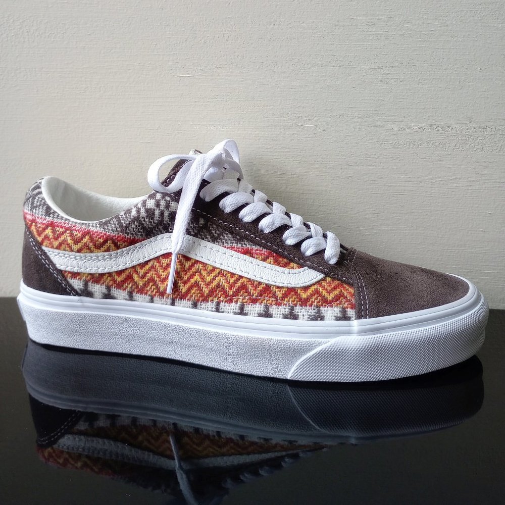 Vans Women's Old Skool Fair Isle Suede / Canvas Sneak… - Gem